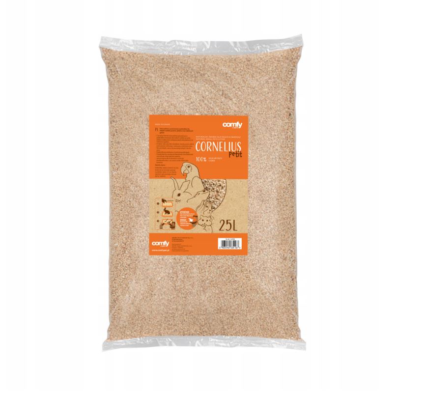 COMFY Cornelius Petit 25L kukuričné stelivo pre hlodavce | Fera.sk