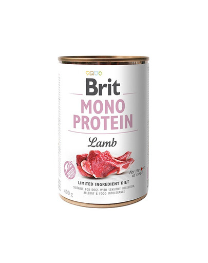 BRIT Mono Protein Lamb 400 g monoproteínové krmivo jahňacie | Fera.sk